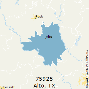 Alto (zip 75925), TX