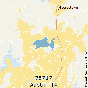 Austin (zip 78717), TX