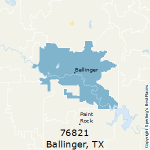Ballinger (zip 76821), TX