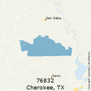 Best Places to Live in Cherokee (zip 76832), Texas
