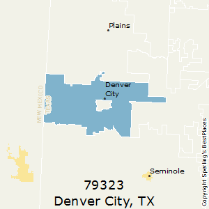Denver City (zip 79323), TX