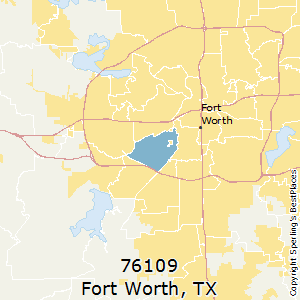 Fort Worth (zip 76109), TX
