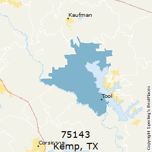 Kemp (zip 75143), TX