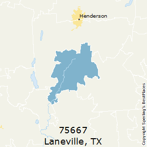 Laneville (zip 75667), TX