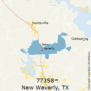 New Waverly (zip 77358), TX