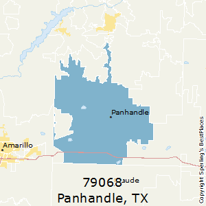 Panhandle (zip 79068), TX