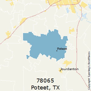 Poteet (zip 78065), TX