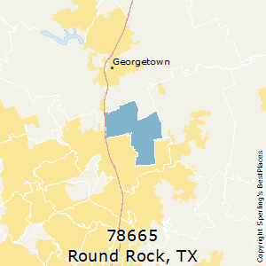 Round Rock (zip 78665), TX
