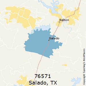 Salado (zip 76571), TX