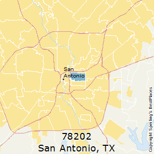 San Antonio (zip 78202), TX