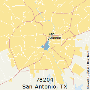 San Antonio (zip 78204), TX