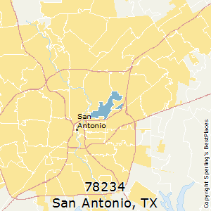 San Antonio (zip 78234), TX