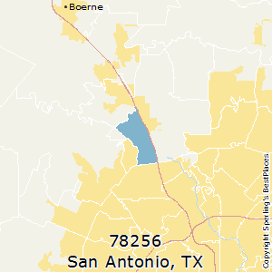 San Antonio (zip 78256), TX