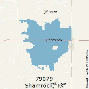 Shamrock (zip 79079), TX