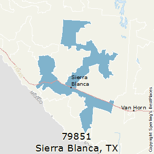 Sierra Blanca (zip 79851), TX