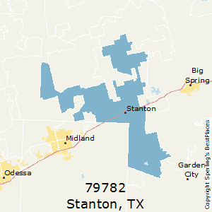 Stanton (zip 79782), TX