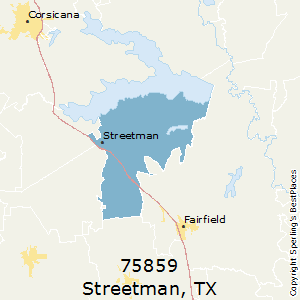Streetman (zip 75859), TX