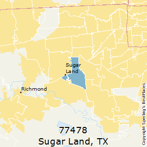 Best Places to Live in Sugar Land (zip 77478), Texas