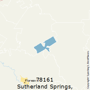 Sutherland Springs (zip 78161), TX
