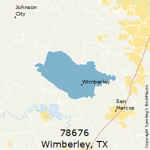 Wimberley (zip 78676), TX