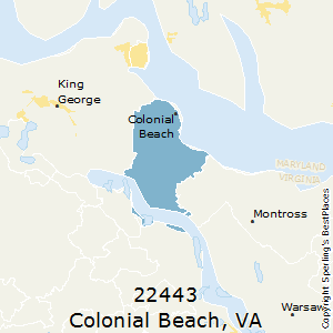 Colonial Beach (zip 22443), VA