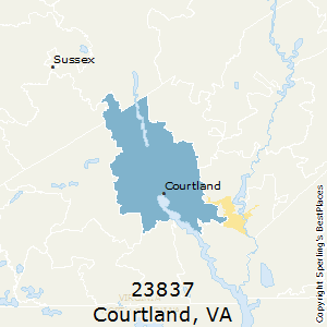 Courtland (zip 23837), VA