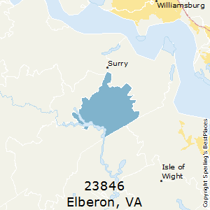 Elberon (zip 23846), VA