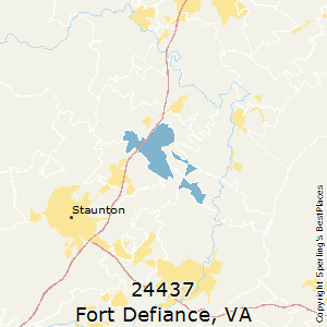 Fort Defiance (zip 24437), VA