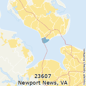 Newport News (zip 23607), VA