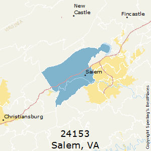 Salem (zip 24153), VA