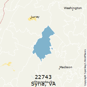 Best Places to Live in Syria (zip 22743), Virginia