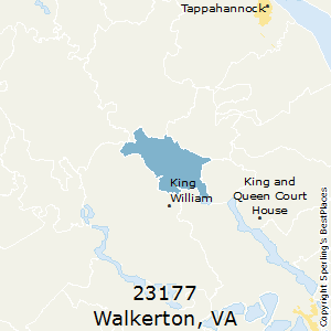 Walkerton (zip 23177), VA