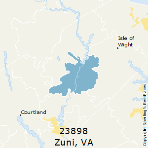 Zuni (zip 23898), VA