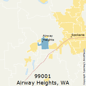 Airway Heights (zip 99001), WA