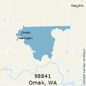 Omak (zip 98841), WA