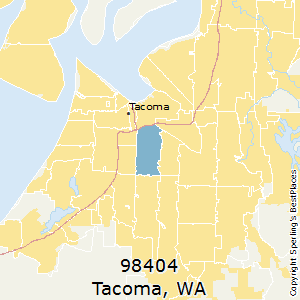 Tacoma (zip 98404), WA