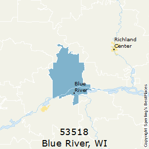 Blue River (zip 53518), WI