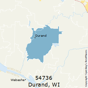 Durand (zip 54736), WI