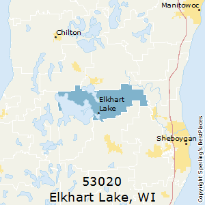 Elkhart Lake (zip 53020), WI
