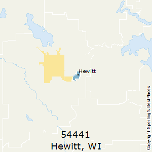 Hewitt (zip 54441), WI
