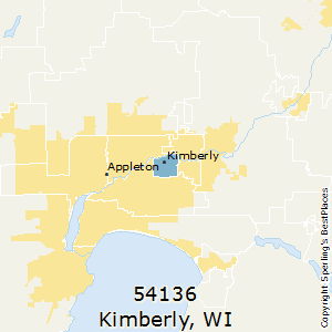 Kimberly (zip 54136), WI