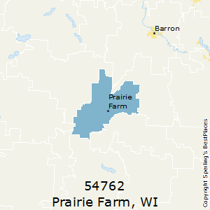 Prairie Farm (zip 54762), WI