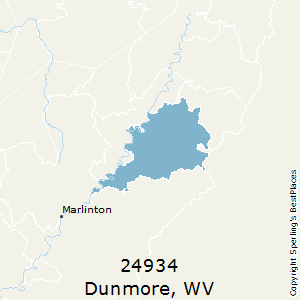 Dunmore (zip 24934), WV