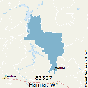 Hanna (zip 82327), WY