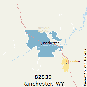 Ranchester (zip 82839), WY